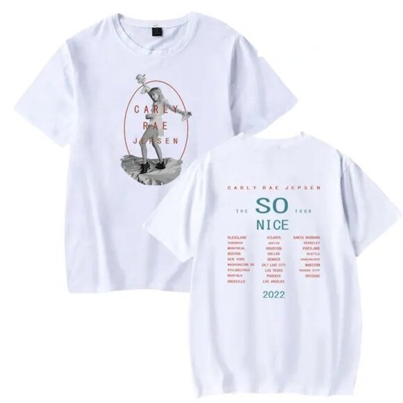 Gildan | Shirts | Carly Rae Jepsen Merch So Nice Tour Dancing Flower ...